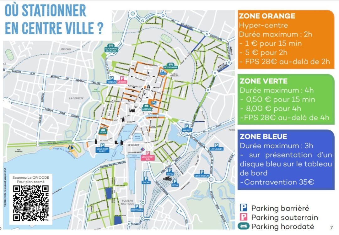 Les règles de stationnement changent à La Rochelle • La Rochelle info