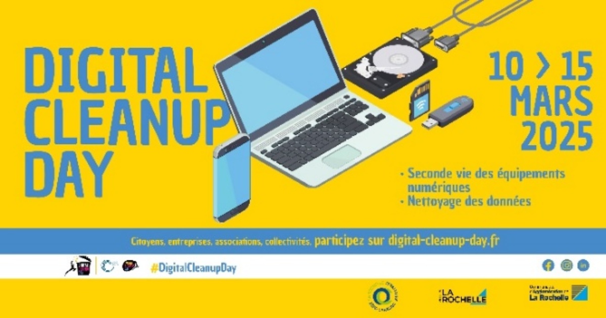 La ville de La Rochelle propose de participer au nettoyage numérique ...